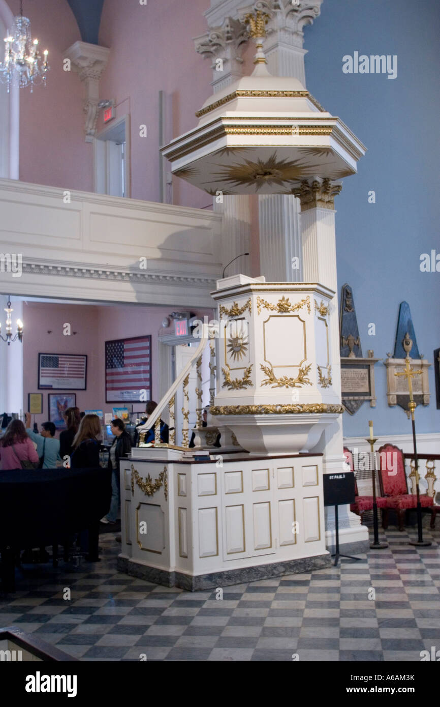 St Paul’s Chapel near Site of World Trade Center Ground Zero 9/11 New ...