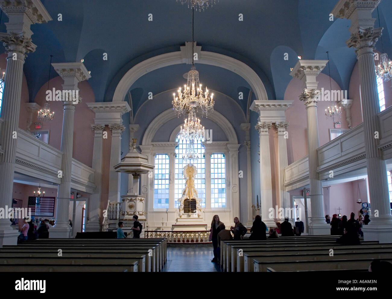 St Paul’s Chapel near Site of World Trade Center Ground Zero 9/11 New ...