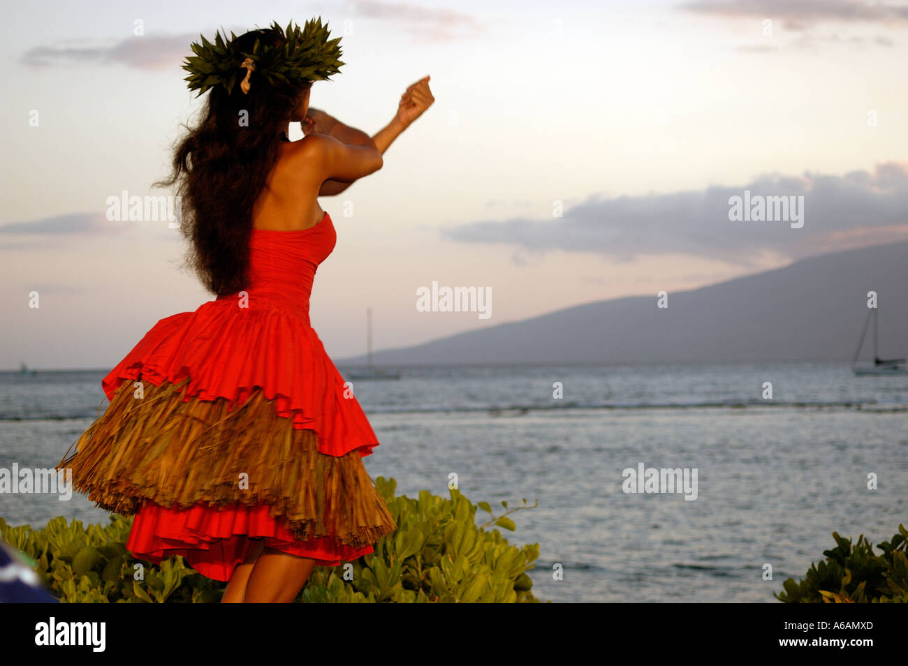 Luau hula hi-res stock photography and images - Alamy