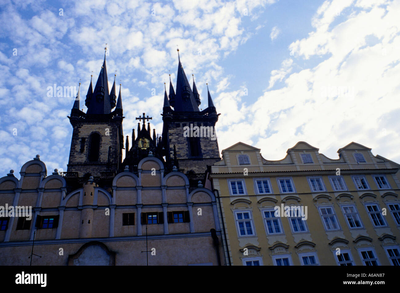 Tyn Cathedral in Prague Czech Republic Stock Photo - Alamy