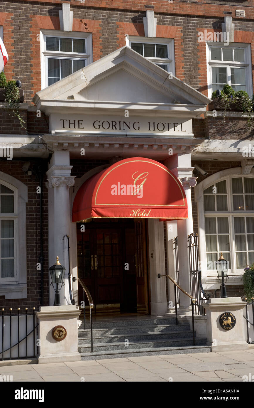 The Goring Hotel Belgravia London England UK Stock Photo - Alamy