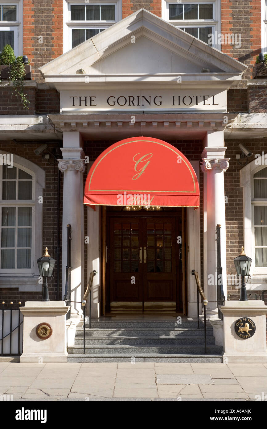 The Goring Hotel Belgravia London England UK Stock Photo - Alamy