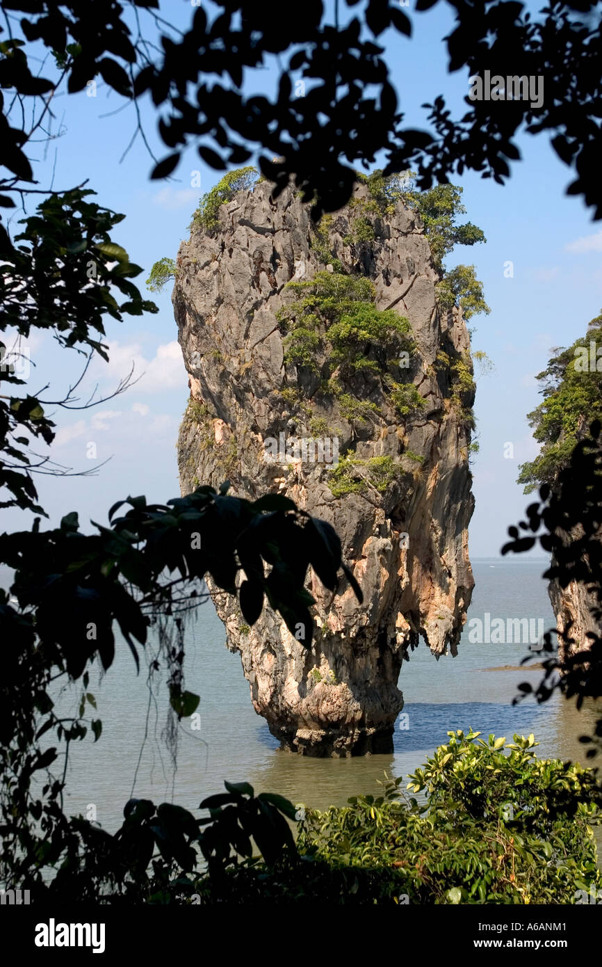 James Bond Island (Koh Tapu) Phang Nga Bay Thailand Stock Photo - Alamy