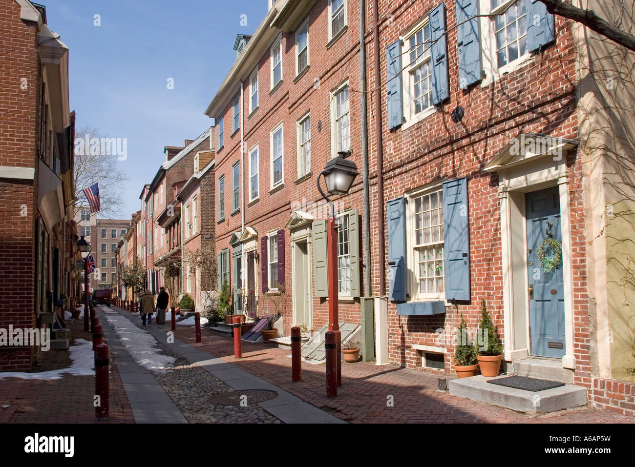 Elfreth’s Alley Philadelphia Pennsylvania USA Stock Photo - Alamy