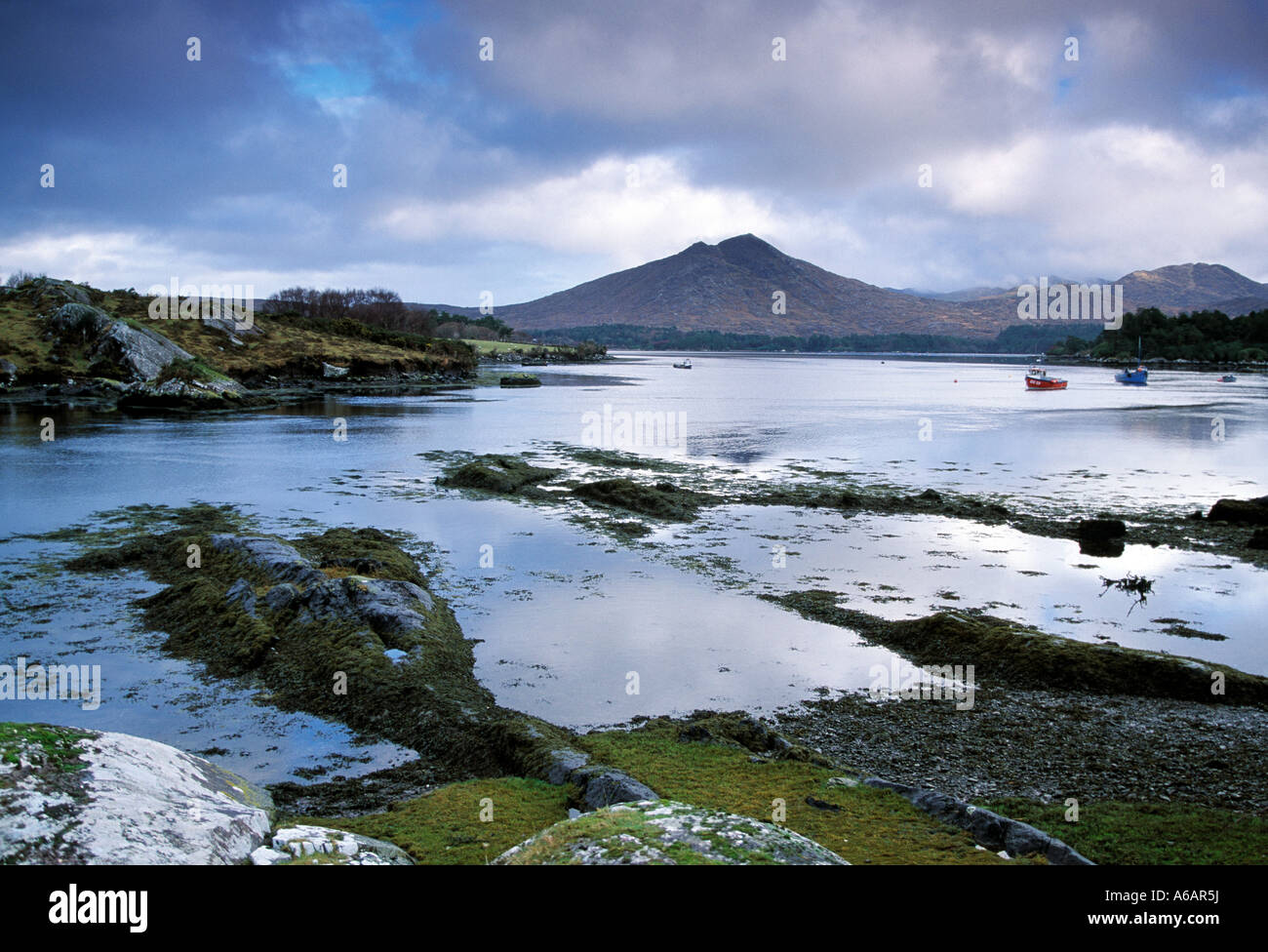 sea inlet on irelands atlantic coast Stock Photo - Alamy