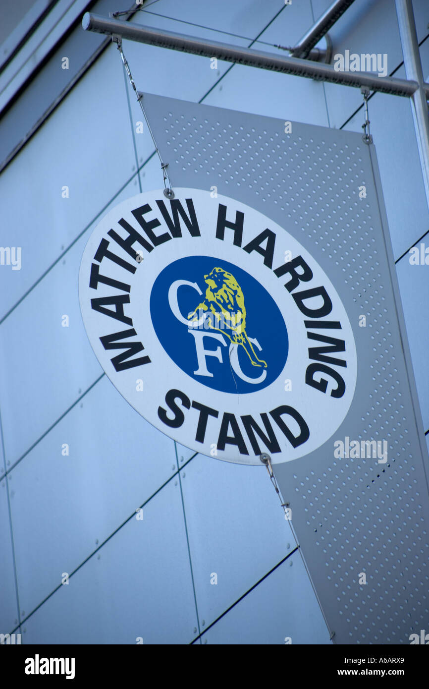 Mathew Harding Stand Stamford Bridge Chelsea Football Ground London ...