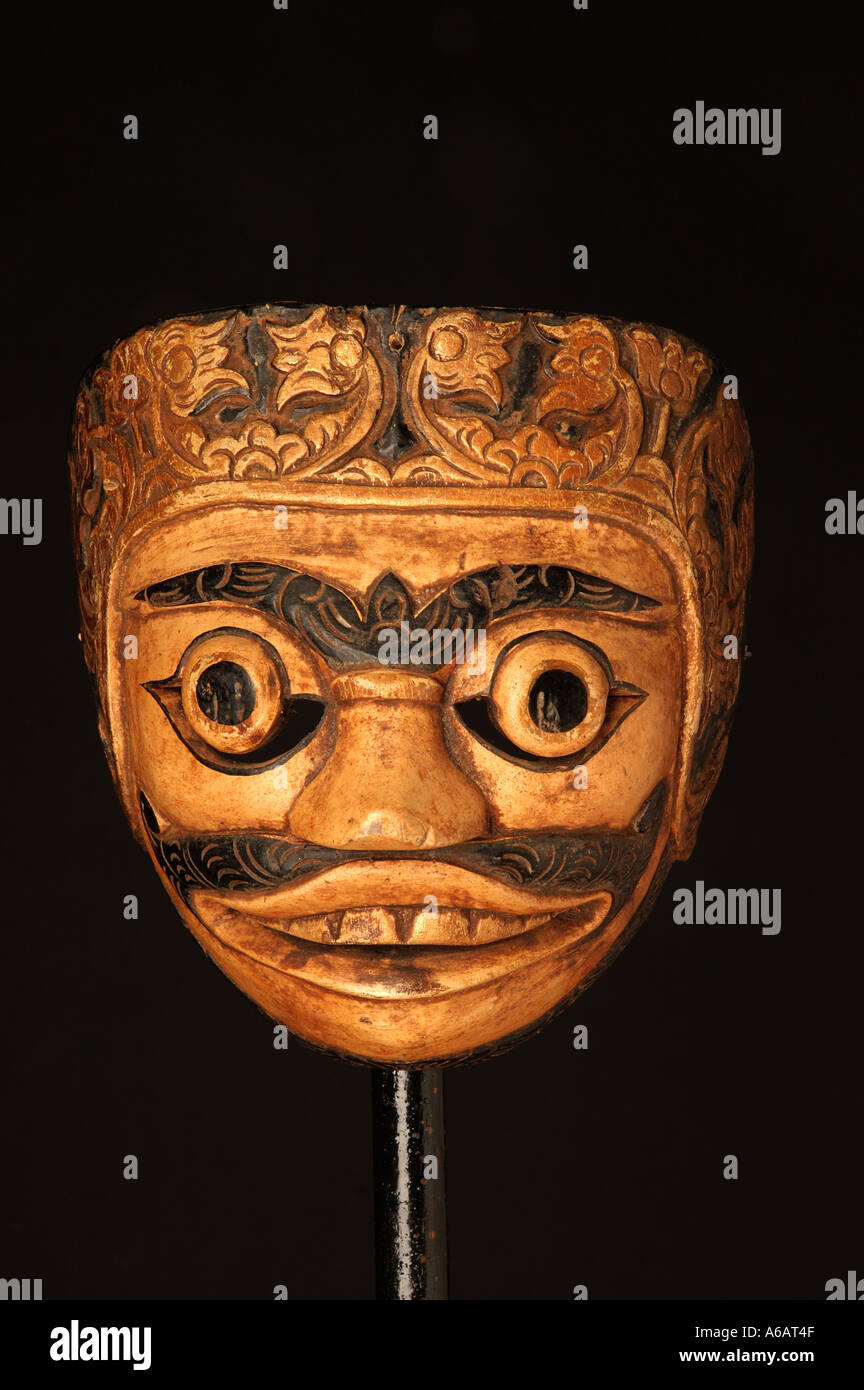 traditional Javanese dance mask Java Indonesia dsca 0828 Stock Photo ...