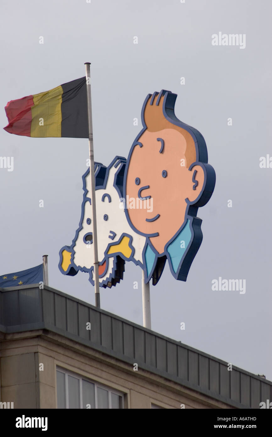 Tintin cartoon character hi-res stock photography and images - Alamy