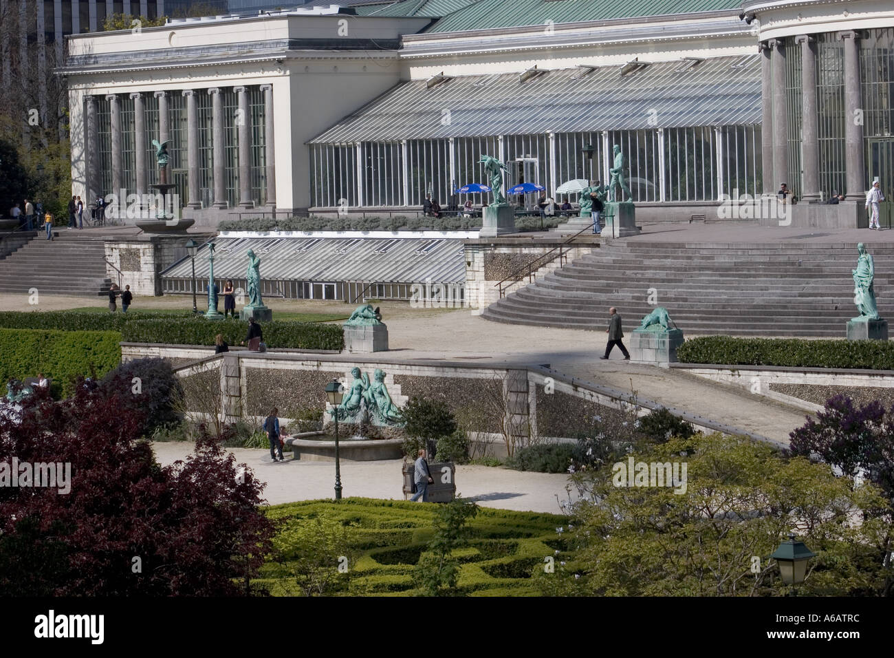 Botanical Gardens Brussels Belgium Stock Photo - Alamy