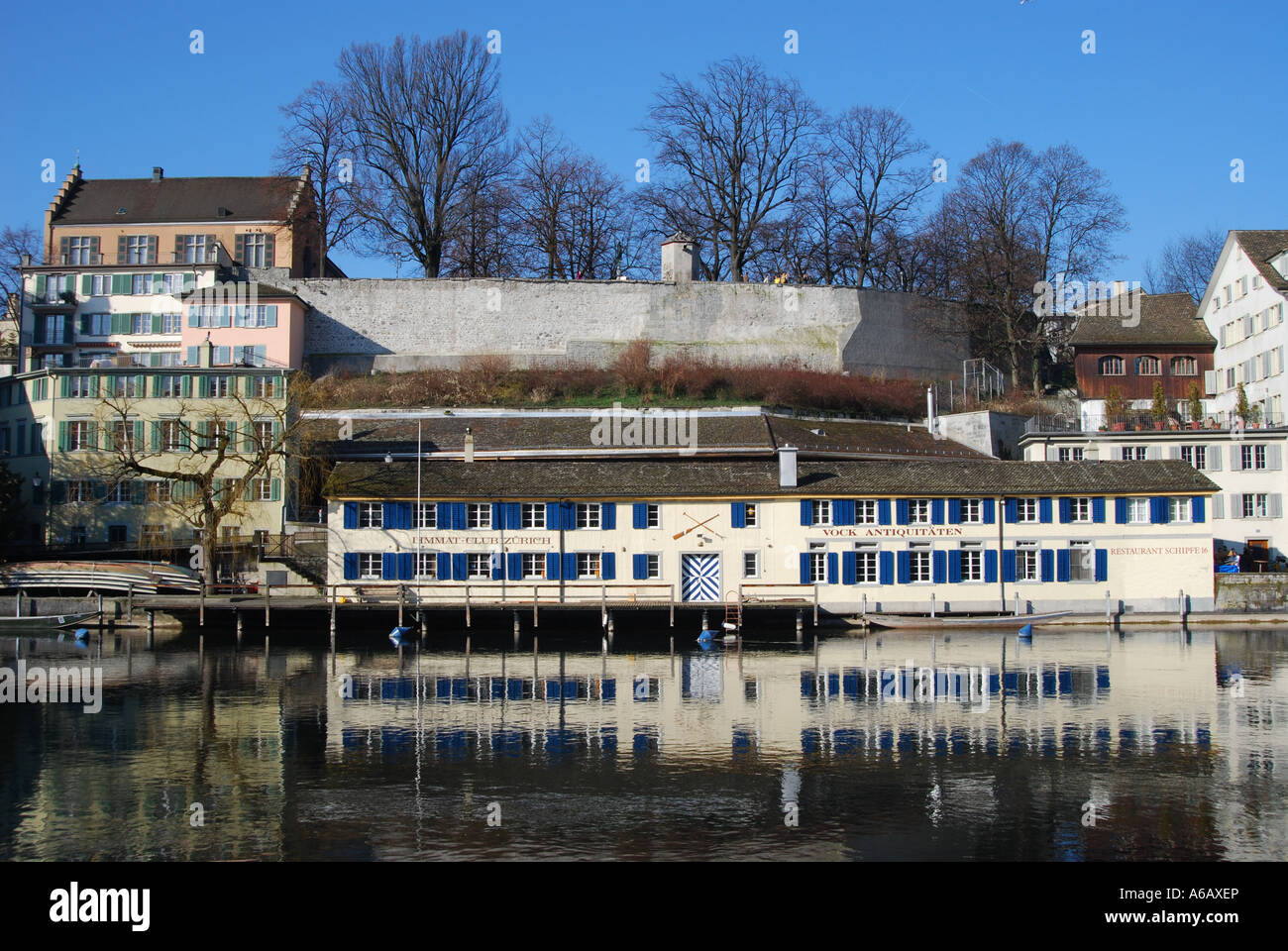 Riverfront limmat river hi-res stock photography and images - Alamy