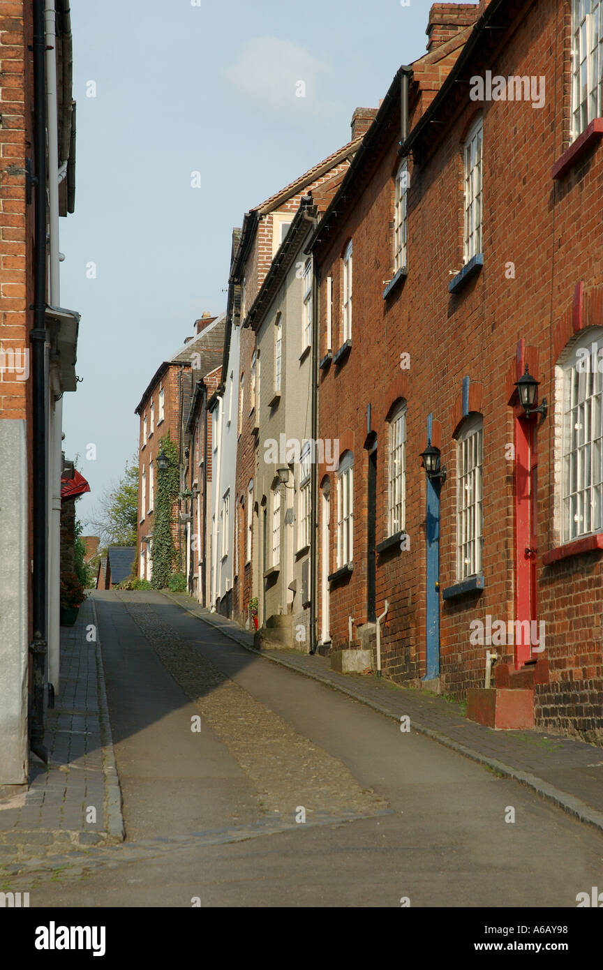 Street in Ludlow town Stock Photo - Alamy