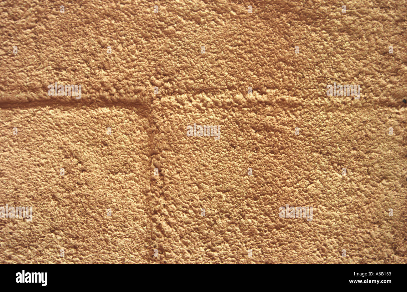 background detail of a wall made of sandstone structure brown quarter ...