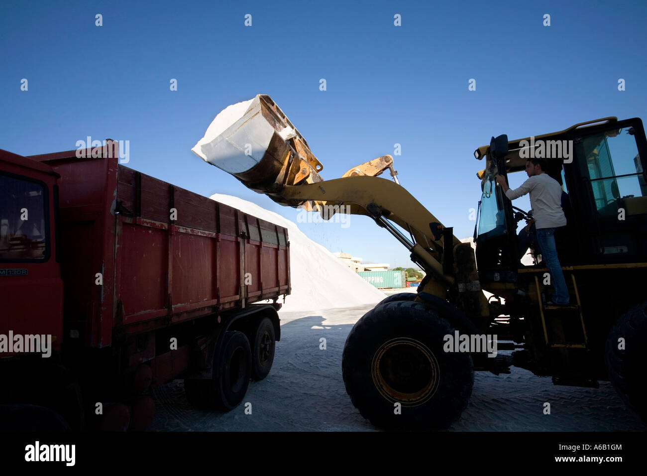 Salt mine Mozia Trapani Sicily Italy Stock Photo - Alamy