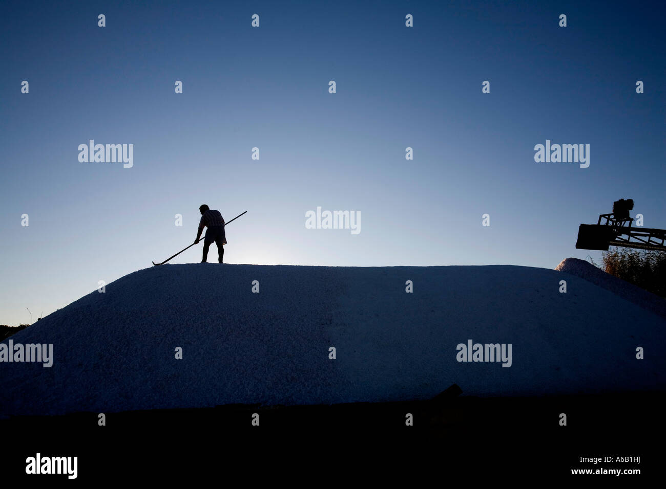 Salt mine Mozia Trapani Sicily Italy Stock Photo - Alamy