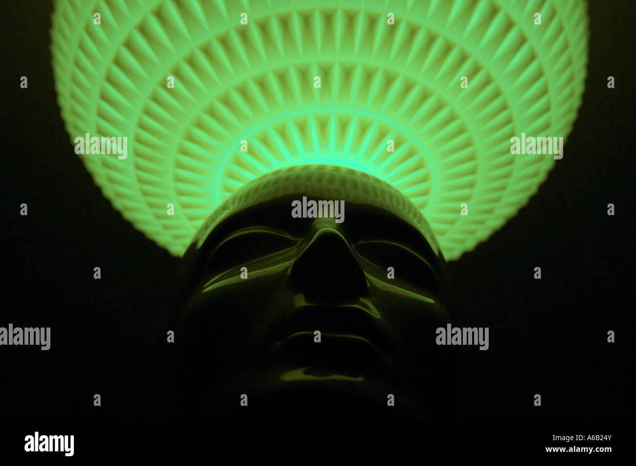 head face plastic retro light lighting illumination lampshade design ...