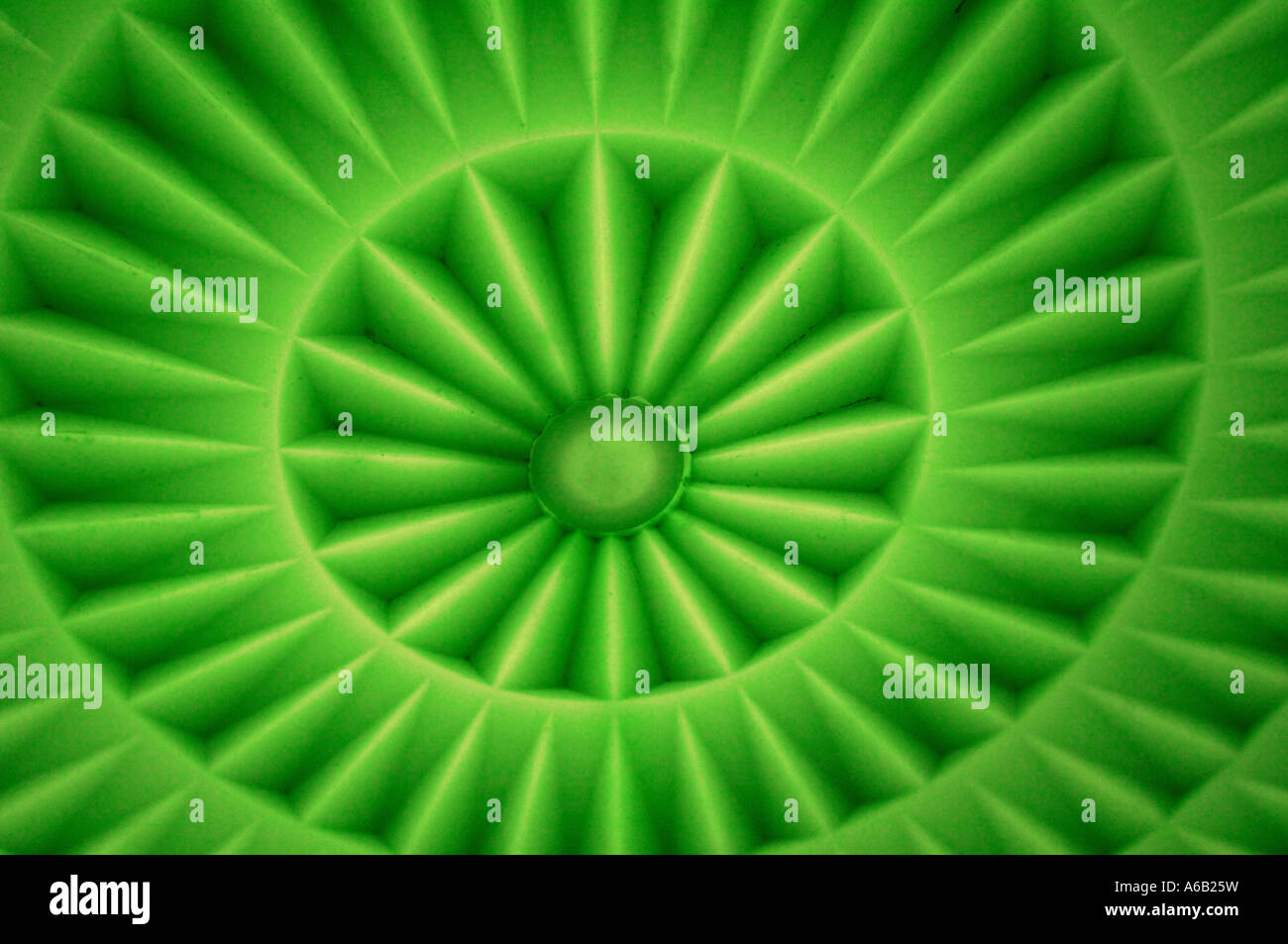 green pattern art arty plastic lampshade lightshade retro seventies ...