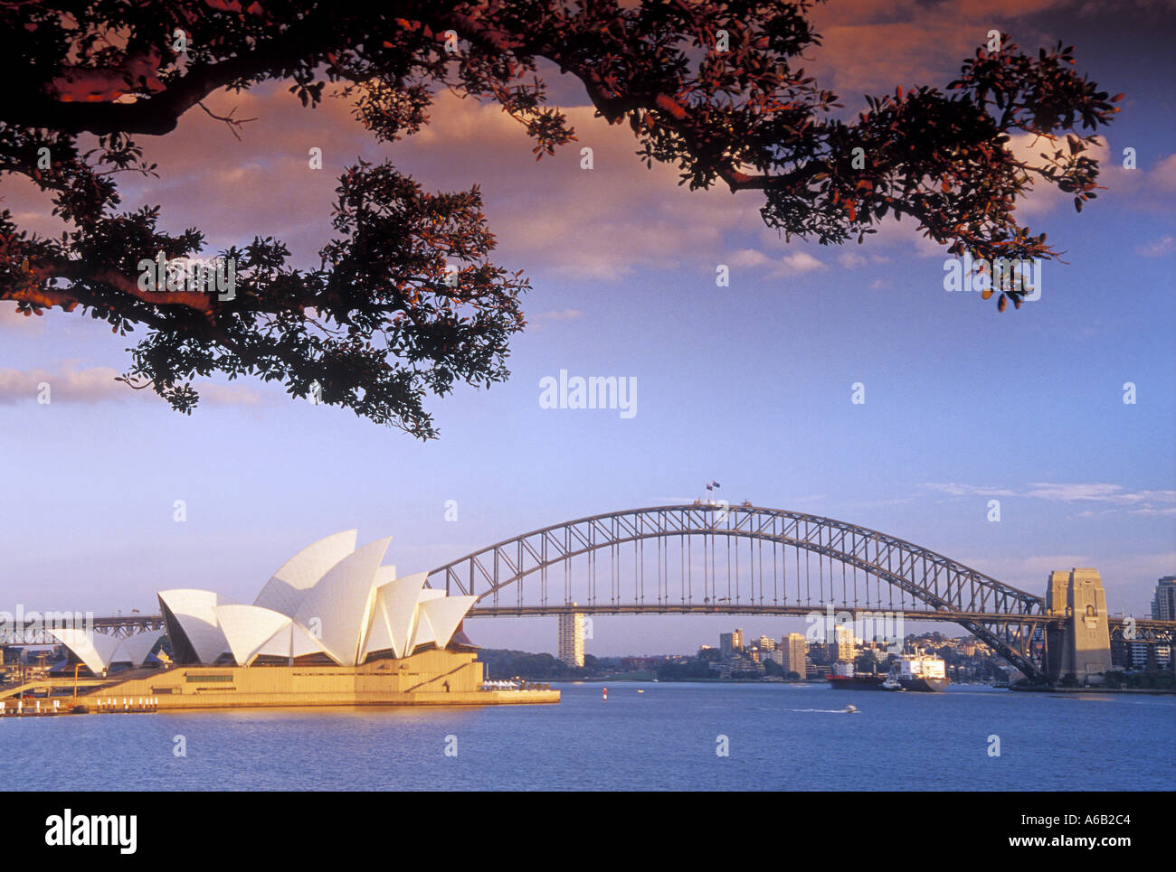 Opera House and Harbour Bridge Sydney Australia Stock Photo - Alamy