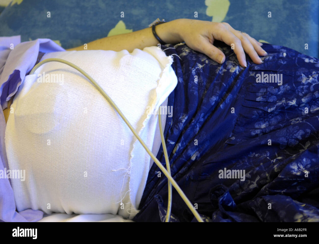 baby heart rate test monitor pregnant pregnancy woman female hospital ...