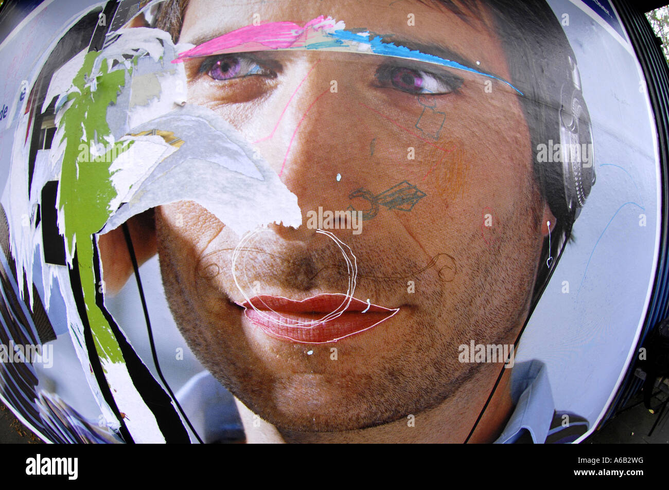 advertising billboard advert advertisement poster large huge street ...