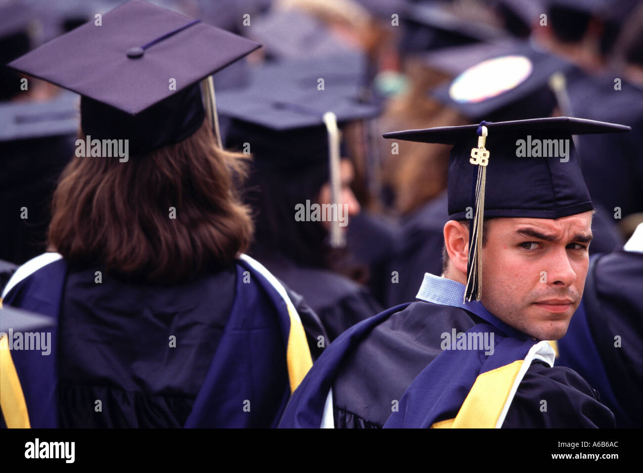 USA Washington D C Graduation ceremony of the George Washington ...