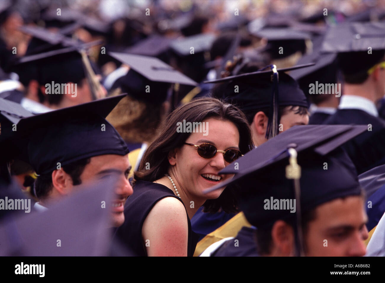 USA Washington D C the Graduation ceremony of the George Washington ...