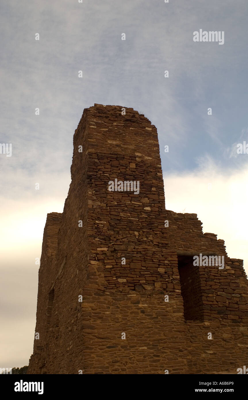 Quarai ruins at Salinas Pueblo Missions National Monument, New Mexico ...