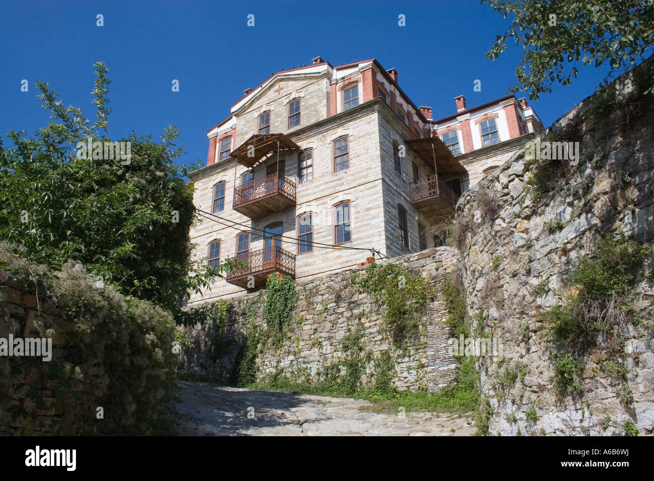 Konak of the zograf monastery hi-res stock photography and images - Alamy