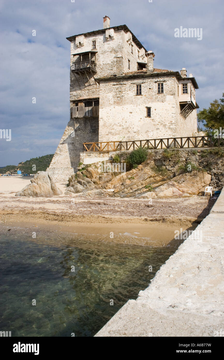 Ouranoupolis Greece Halkidiki Europe Stock Photo - Alamy