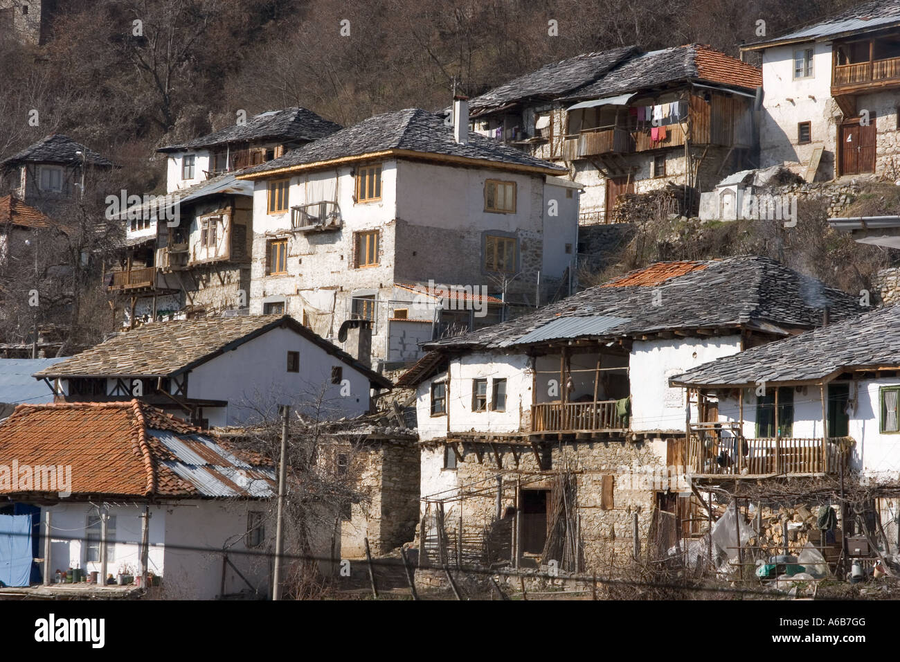 Balkans Bulgaria Delchevo village near G Delchev Stock Photo - Alamy