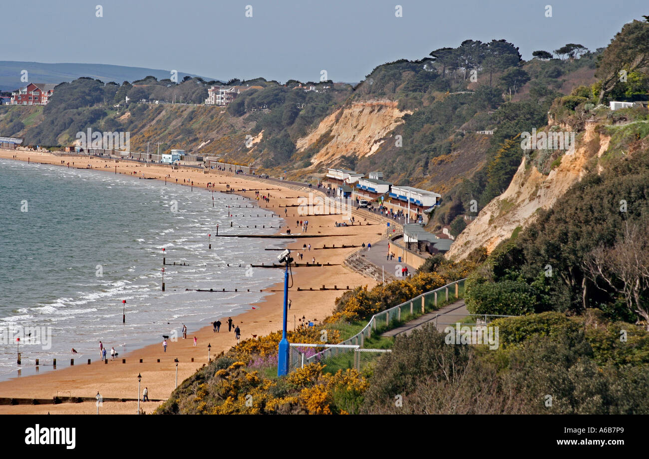 West beach cliffs bournemouth poole hi-res stock photography and images ...
