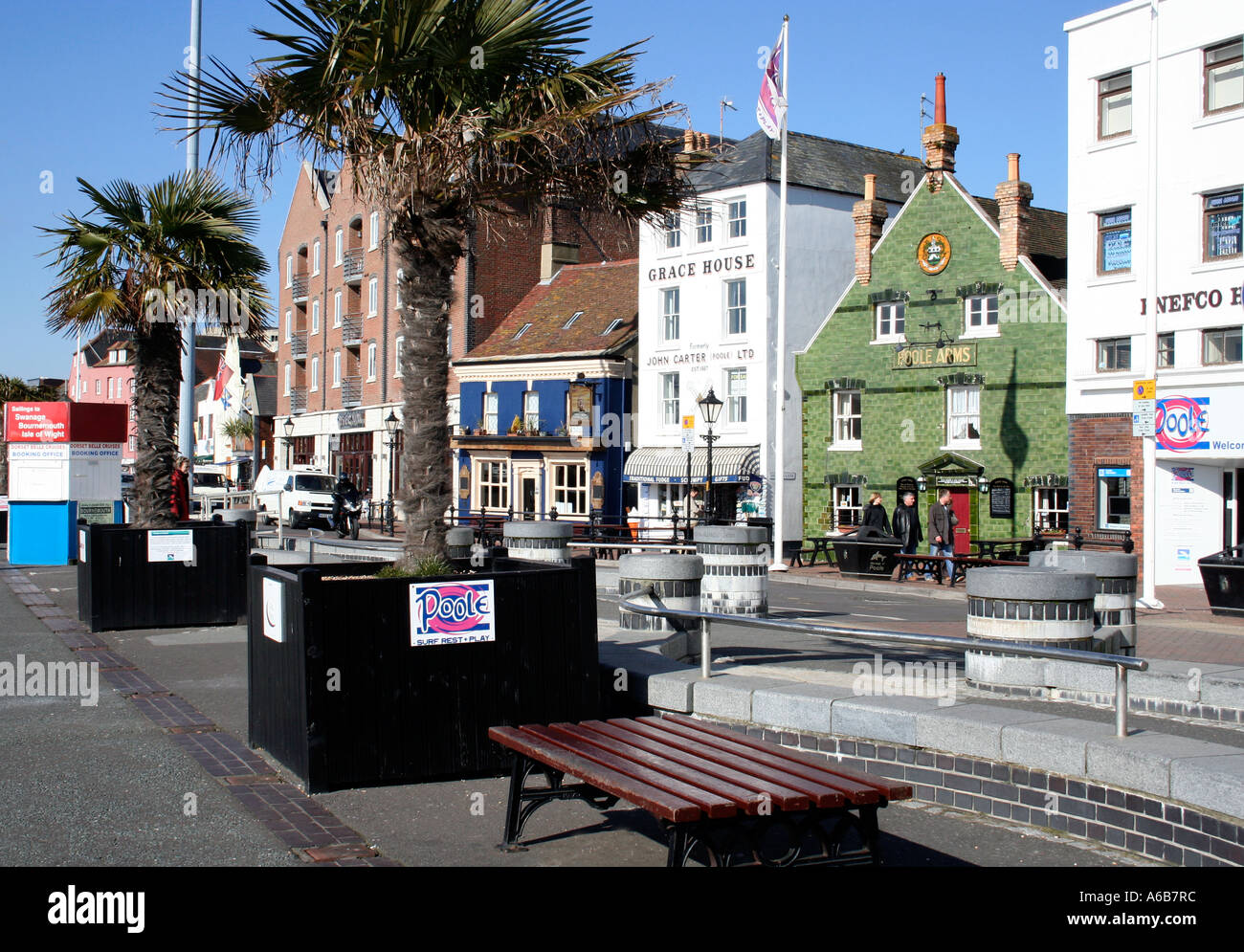 Poole Quay, Dorset, UK. Europe Stock Photo - Alamy