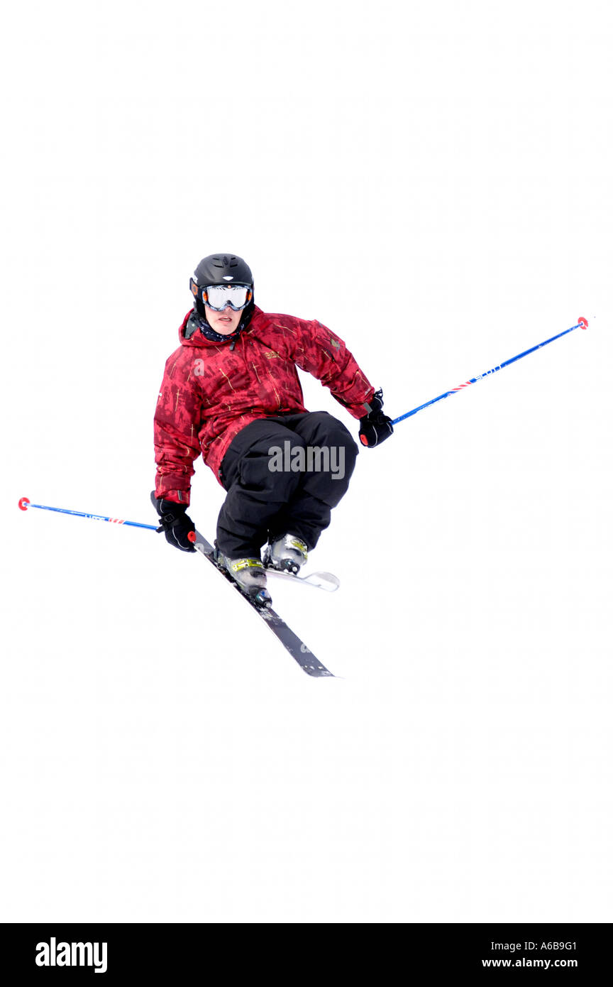 Skiing cut out hi-res stock photography and images - Alamy