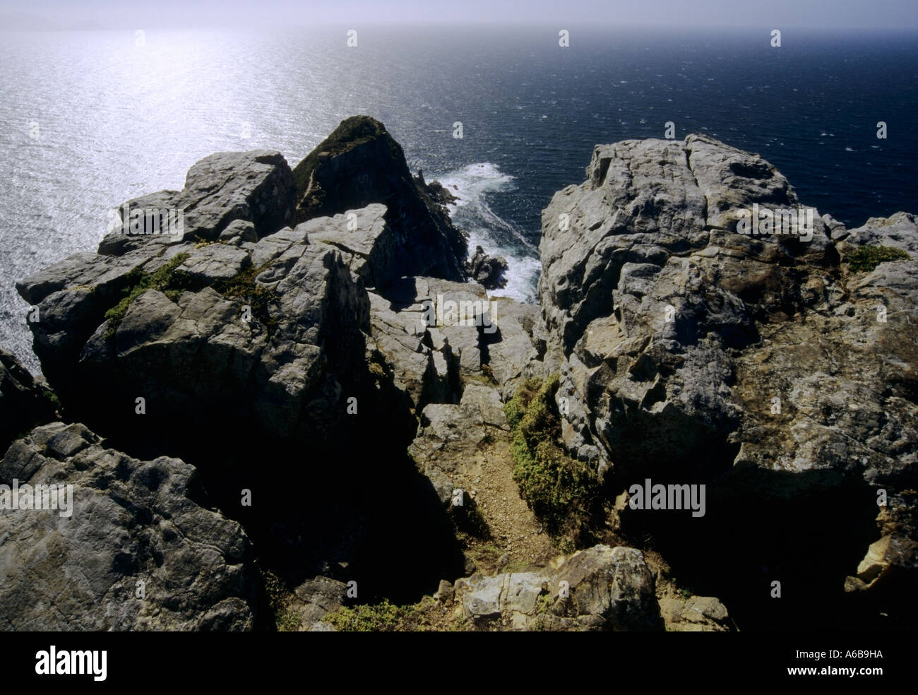 Landscape, Cape Town, South Africa, rugged cliffs, Cape Point, Table ...