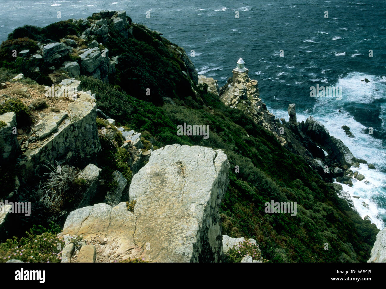 Landscape, world places, lighthouse, Cape Point, Table Mountain ...