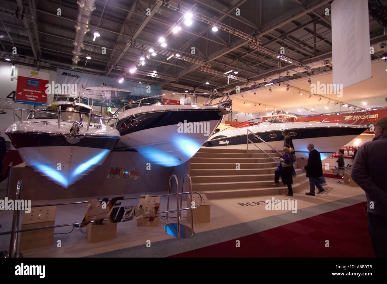 The London Boat show Stock Photo - Alamy