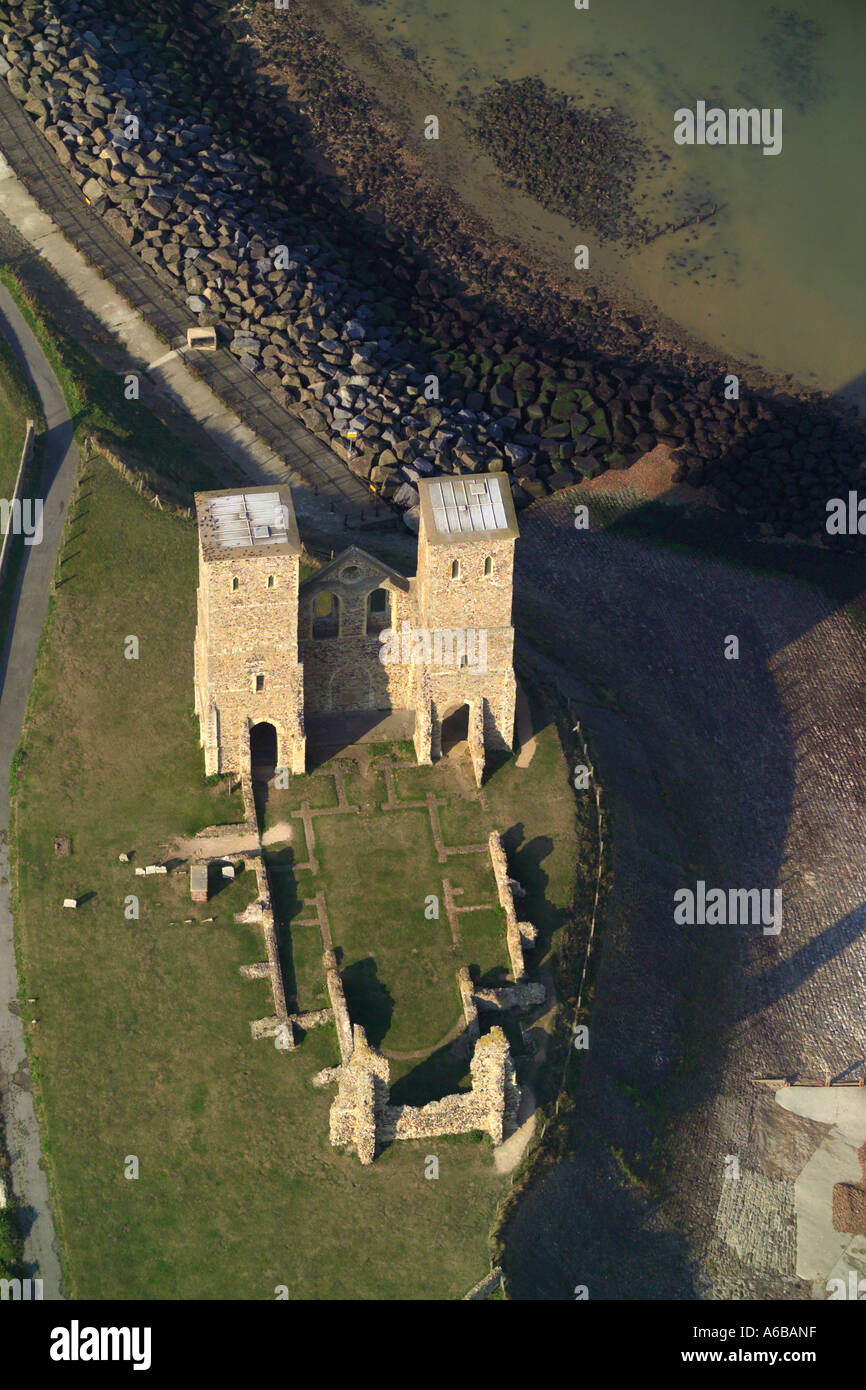 Roman fort uk aerial hi-res stock photography and images - Alamy