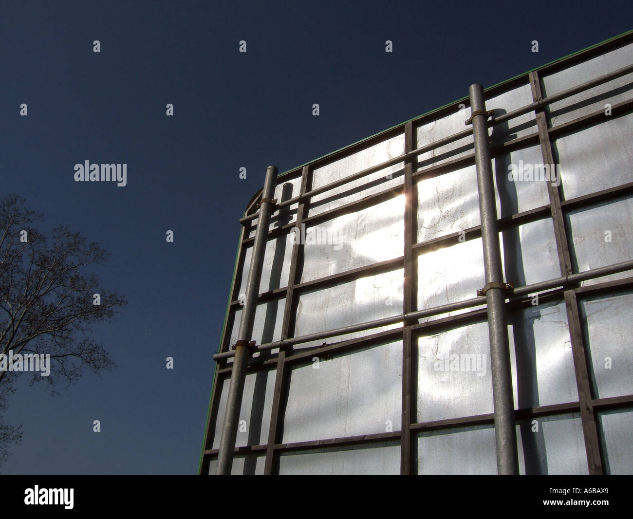 rear view of billboard Stock Photo - Alamy
