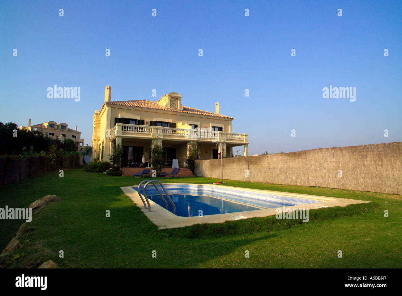 housing estate soto alto with pool in sotogrande southern spain gated ...