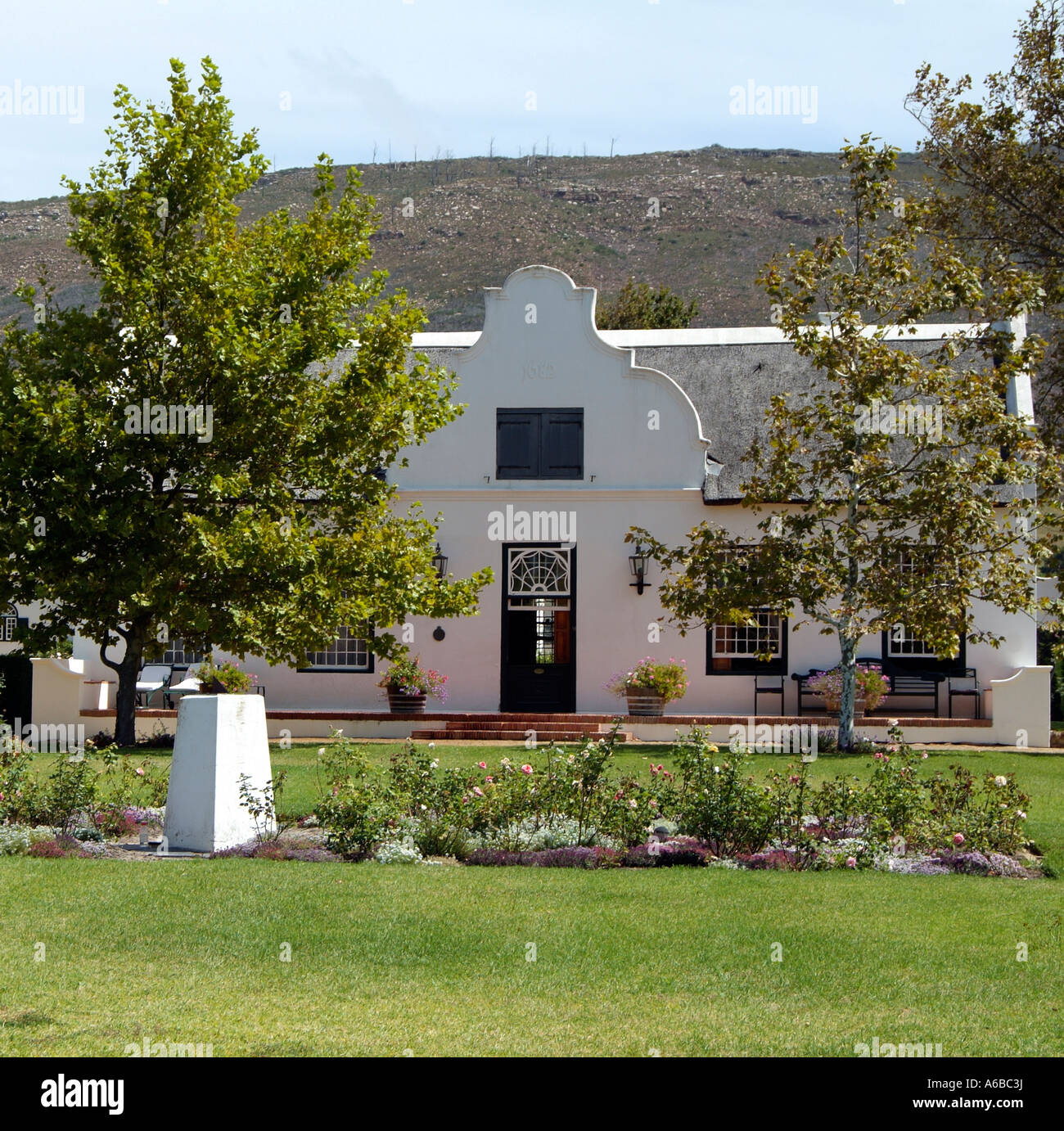 Steenberg Wine Estate Manor House in Constantia South Africa Stock ...