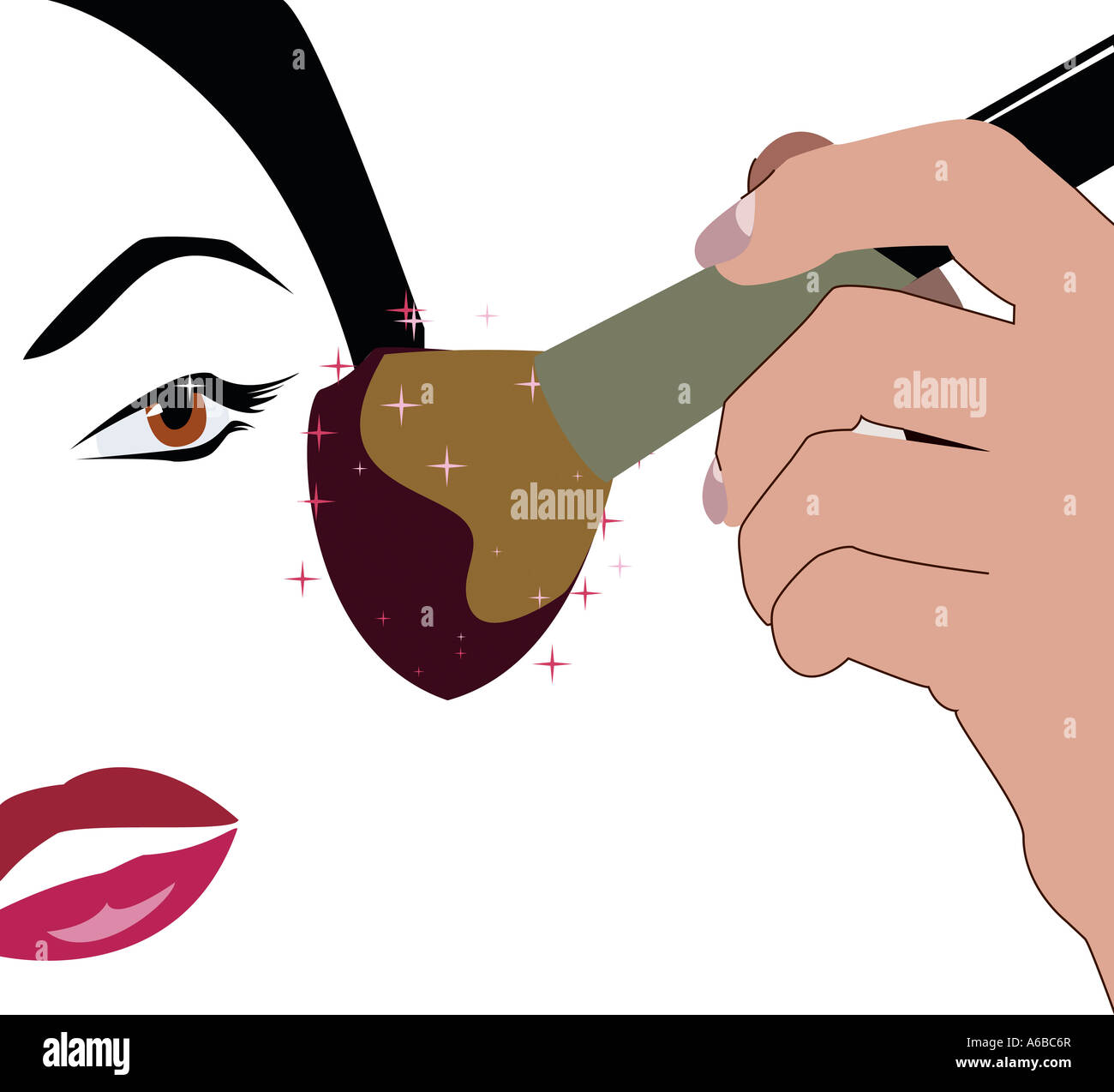 vector make up Stock Photo - Alamy