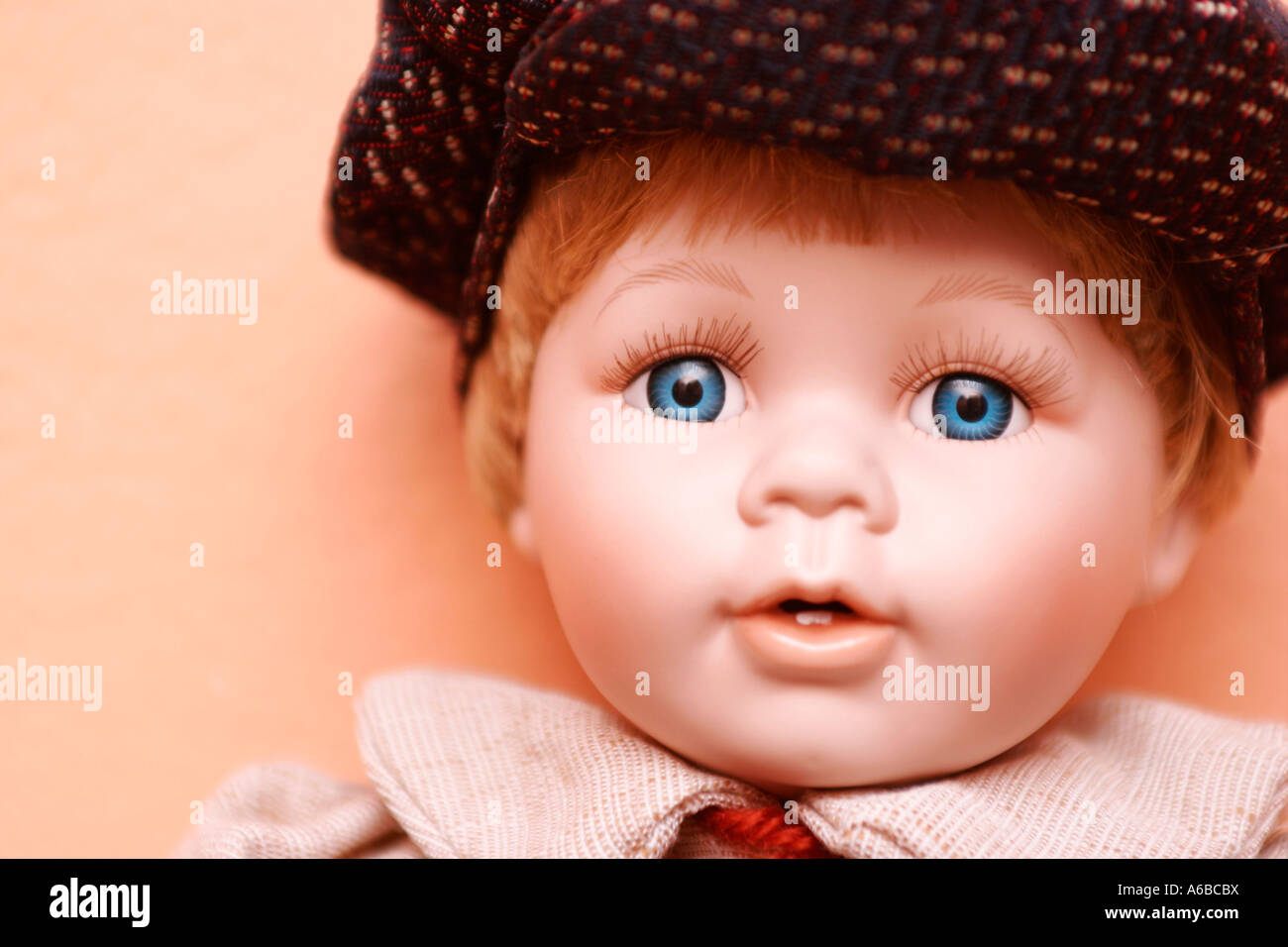 Puppe Doll Portrait Stock Photo - Alamy