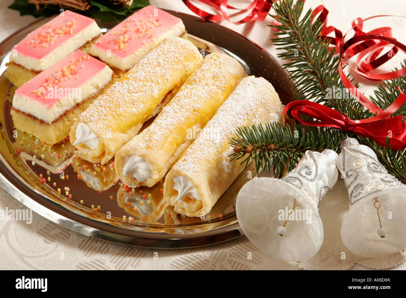 traditional Slovak christmas cakes Stock Photo - Alamy