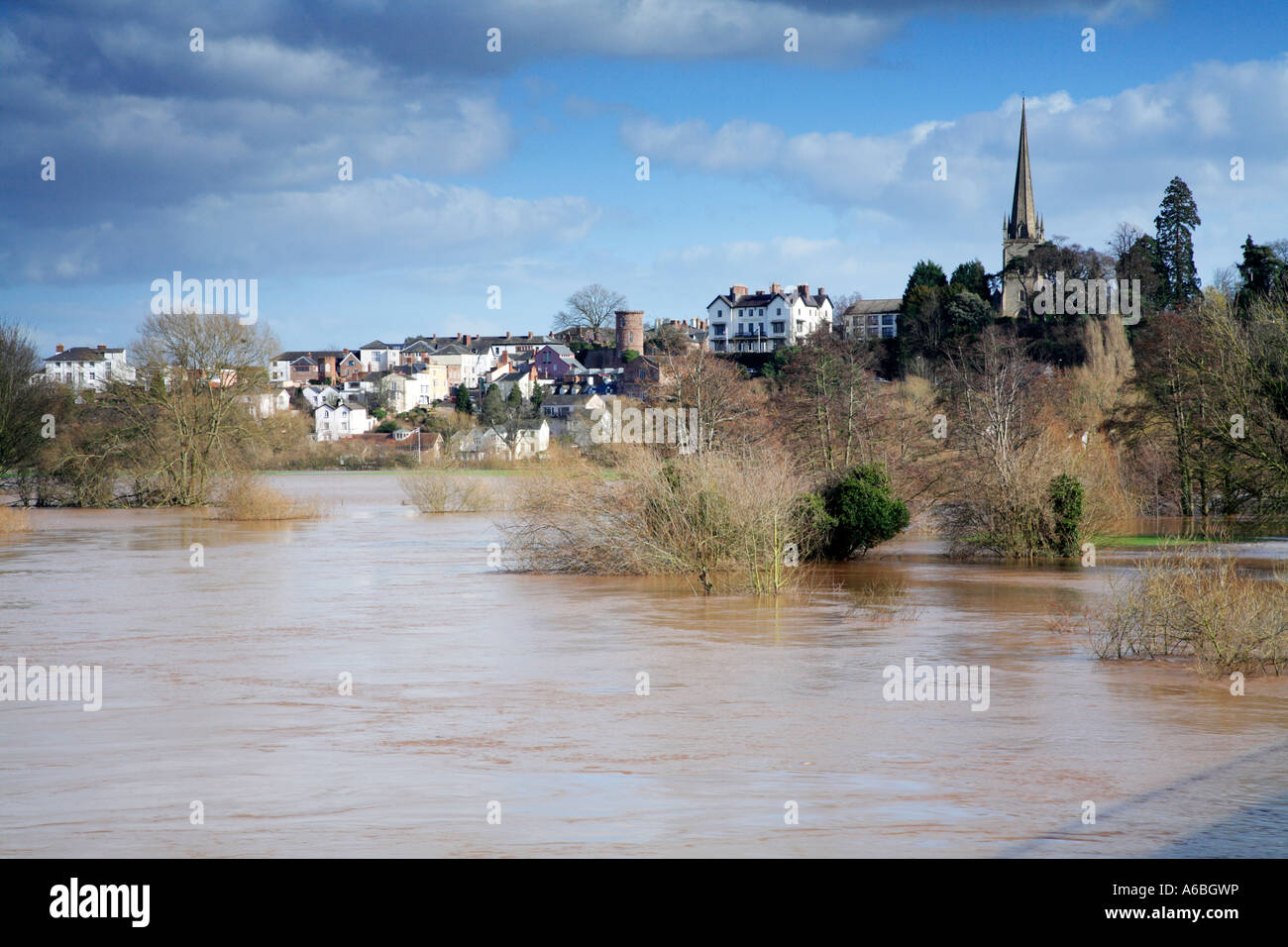 Flooding ross on wye hi-res stock photography and images - Alamy