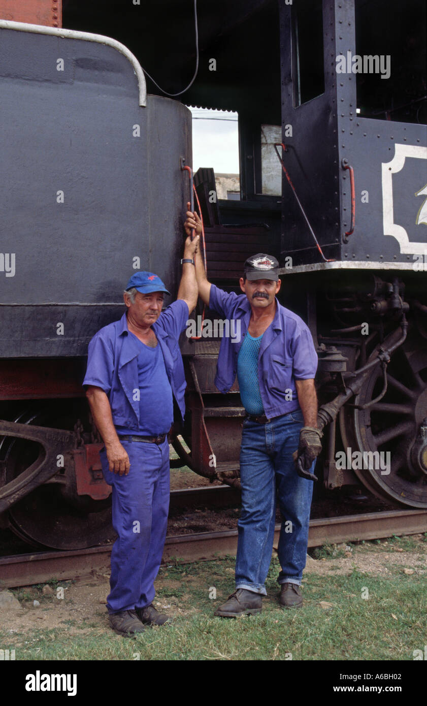Men vertical steam train hi-res stock photography and images - Alamy