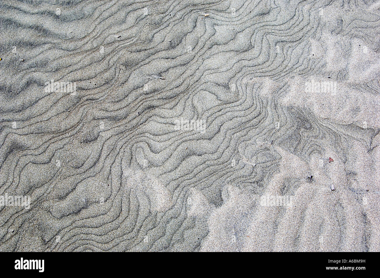 striped patterns on the sand Stock Photo - Alamy