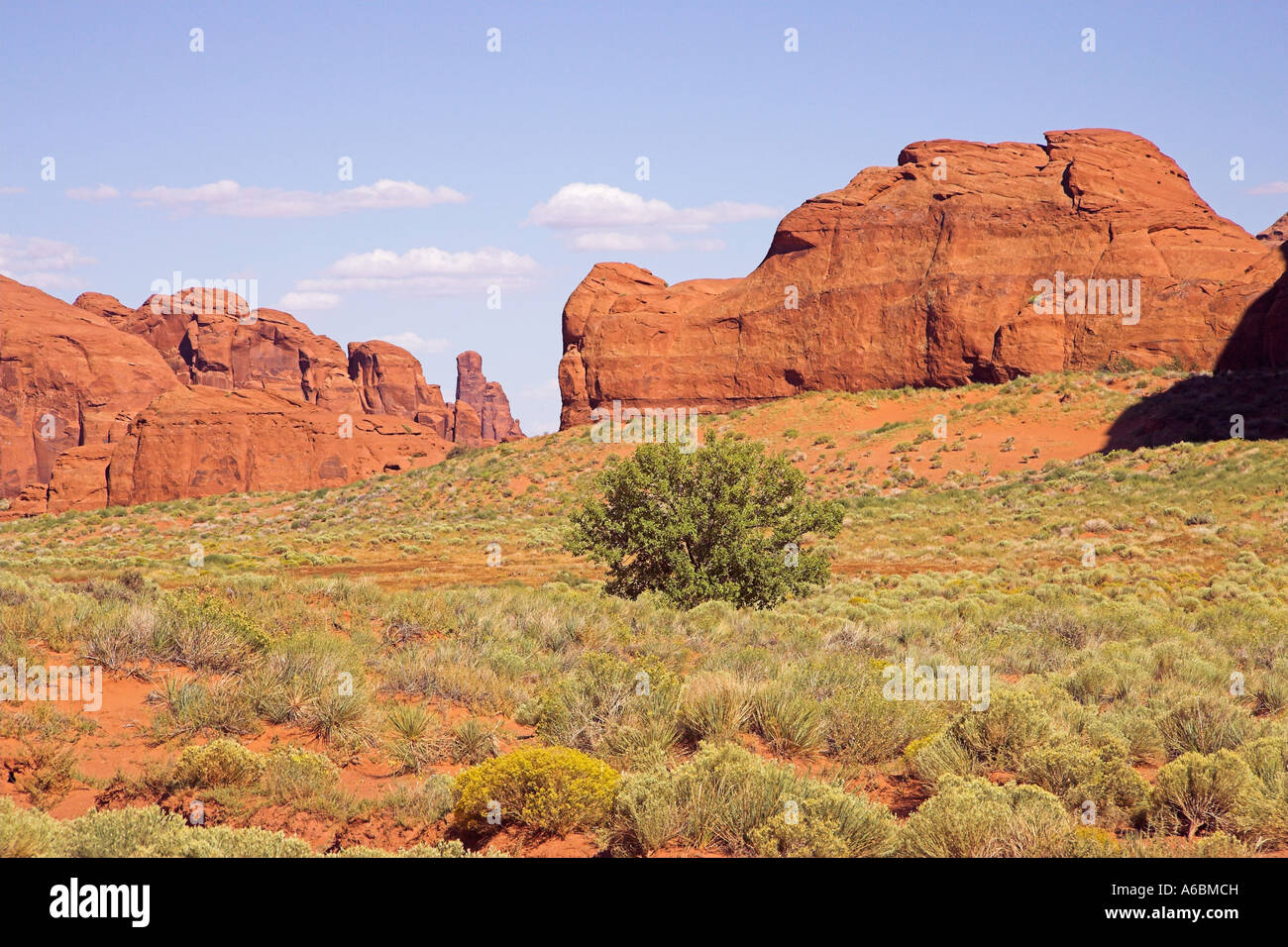 Rock formations in Monument Valley Navajo Tribal Park Arizona USA Stock ...