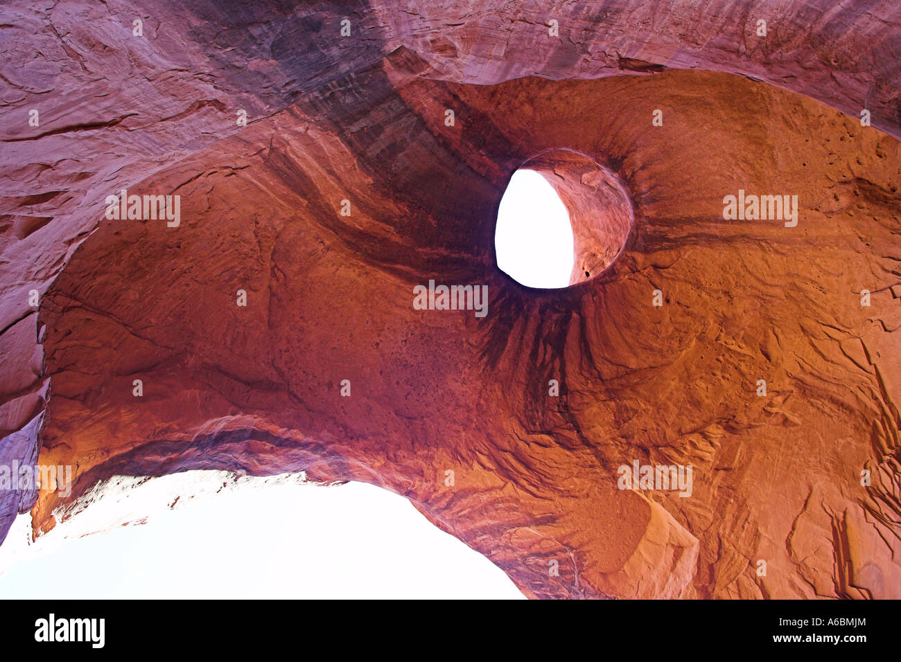 Bald eagle head shaped rock formation in Monument Valley Navajo Tribal ...