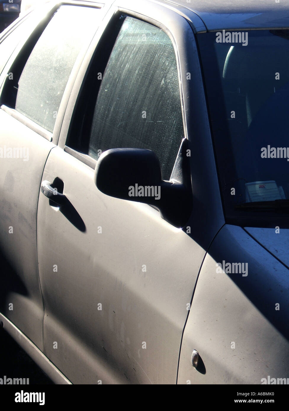 luxury car backlit in morning sun Stock Photo - Alamy