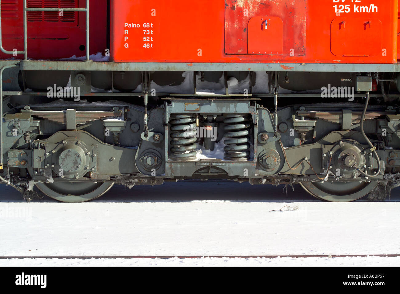 red diesel engine Stock Photo - Alamy