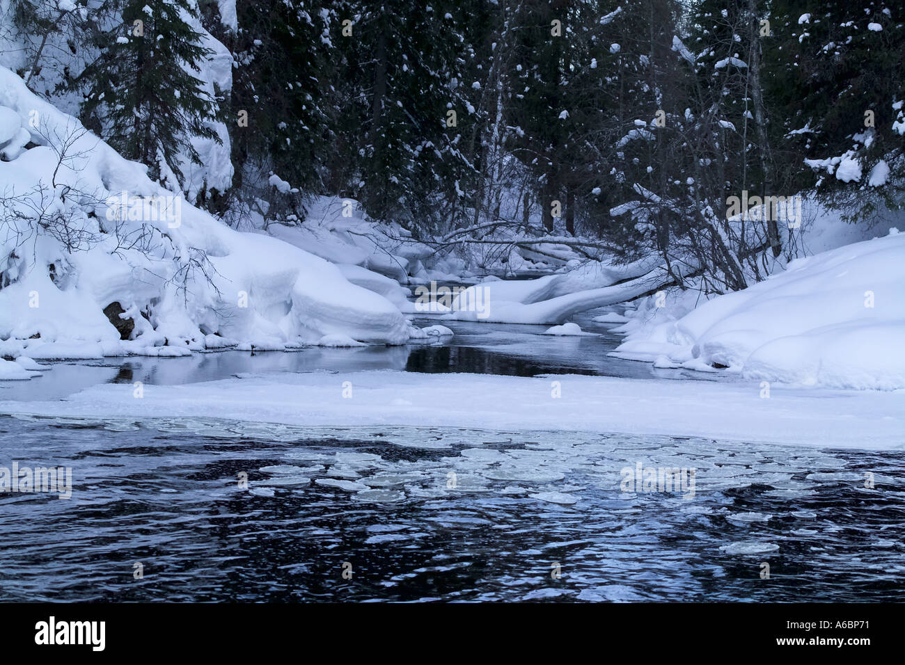 small river valley Stock Photo - Alamy